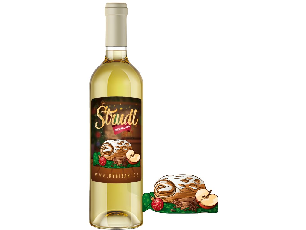 Nealko štrudl 0,75l | Rybízák.cz